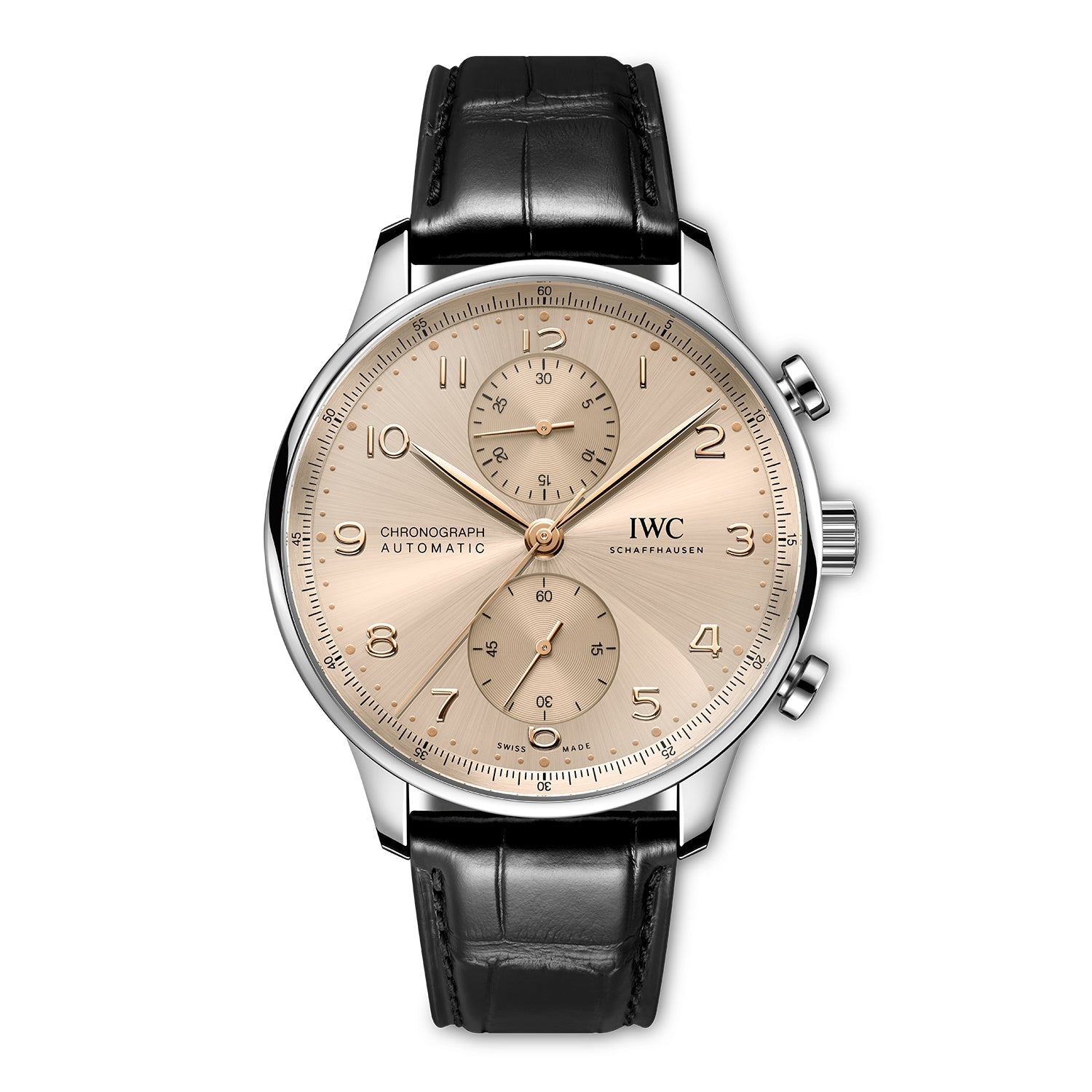 IWC Portugieser Chronograph Dune Dial Watch IW371624 – Greenleaf & Crosby